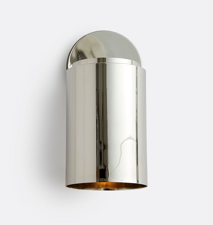 Paige 5" Articulating Flat Cylinder Wall Sconce | Rejuvenation