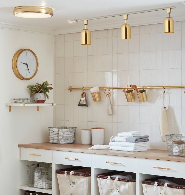 Paige 5" Articulating Dome Cylinder Semi-Flush Track Light Fixture ...