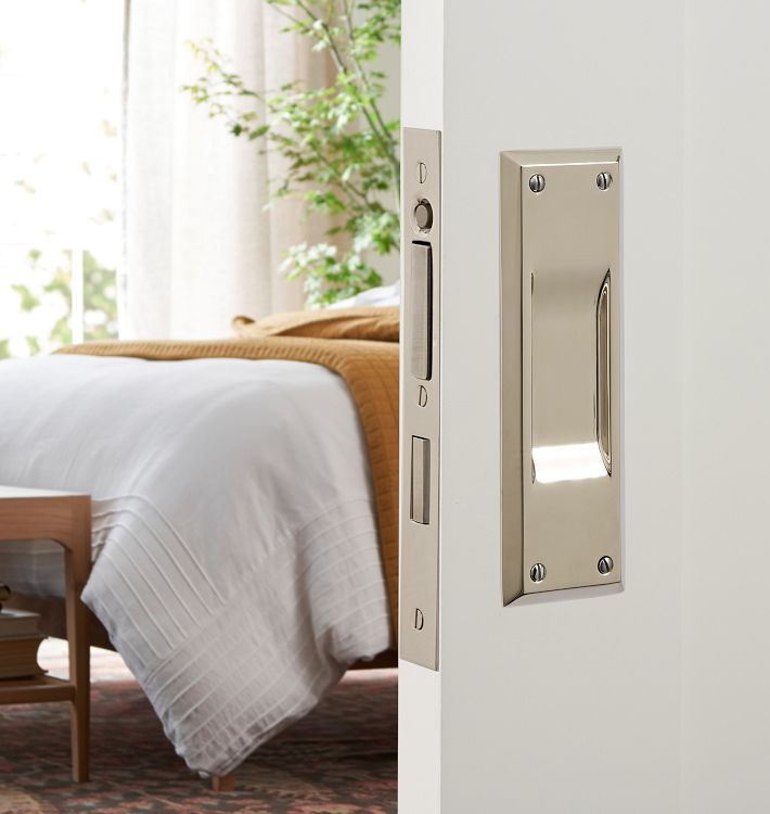 Benson Low Profile Pocket Door Set | Rejuvenation