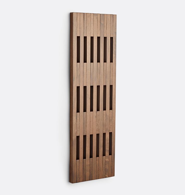 Tall Eaton Walnut Hook Rack | Rejuvenation