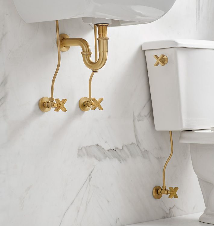 West Slope Faucet Supply Lines | Rejuvenation