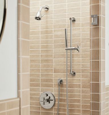 Wall Mount Glass Shower Door Hinge | Rejuvenation