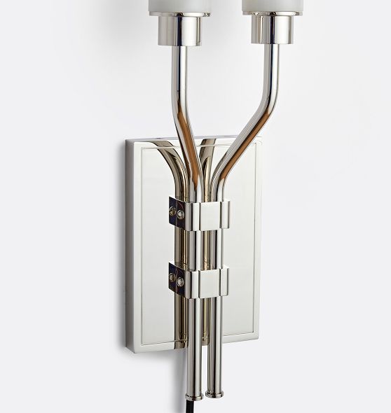 Winfield Double Pin-Up Sconce | Rejuvenation