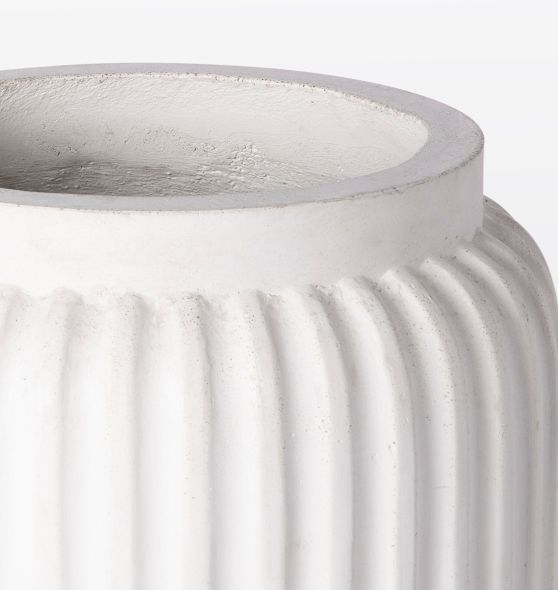 Concrete Fluted Planter | Rejuvenation