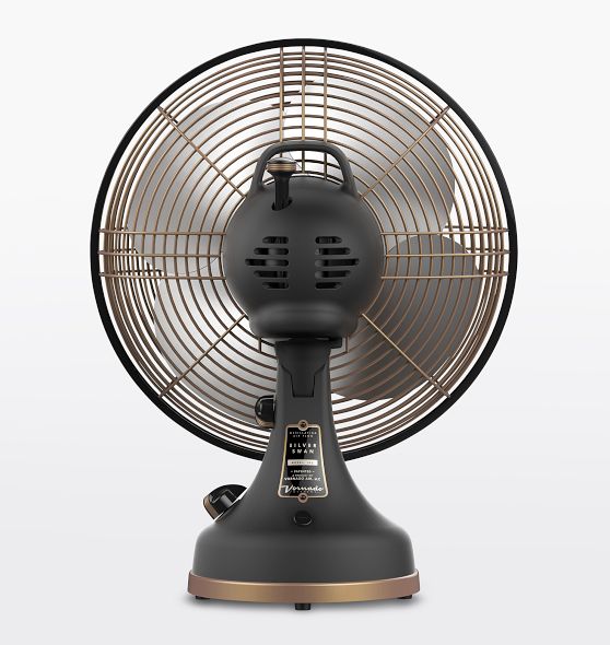 Silver Swan Alchemy Oscillating Table Fan | Rejuvenation