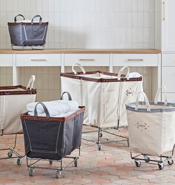 Steele Canvas Laundry Cart | Rejuvenation