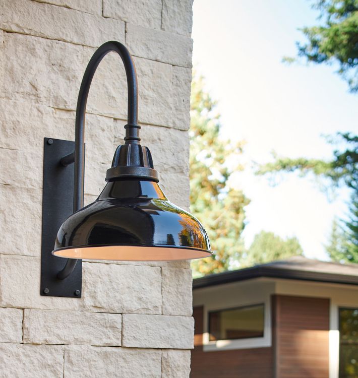 Carson Shepherd's Hook Wall Sconce | Rejuvenation