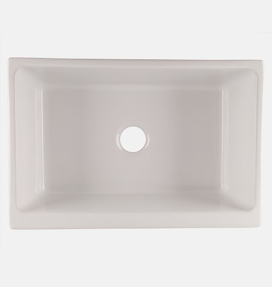 Fireclay Kitchen Sink with Rim | Rejuvenation