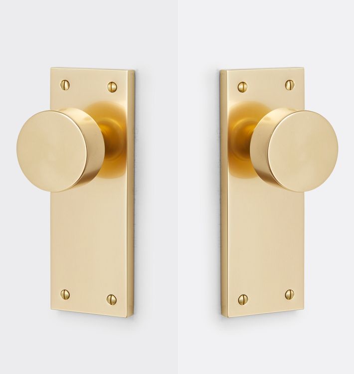 Tabor Square Knob Tube Latch Interior Door Set | Rejuvenation