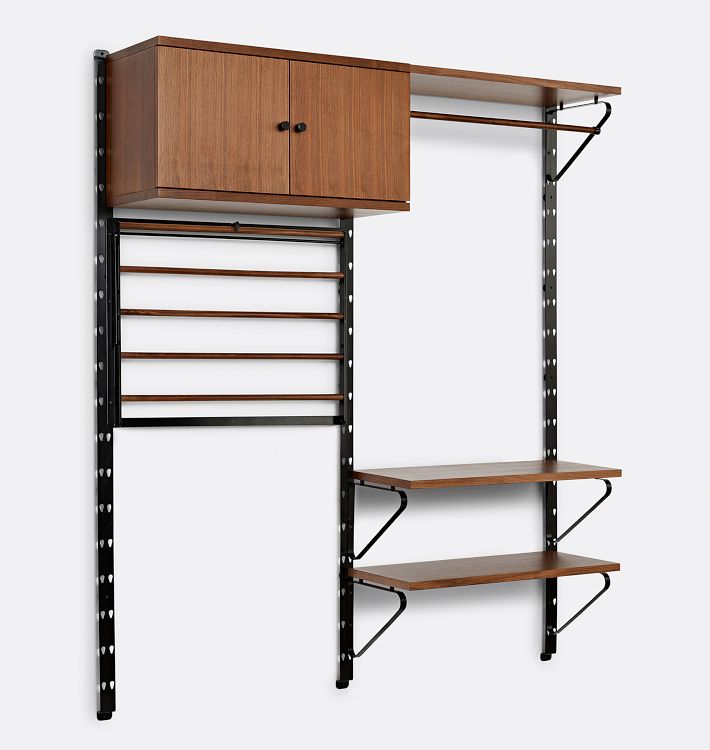 Bridgeport Modular Double Laundry System with 76" Rails | Rejuvenation