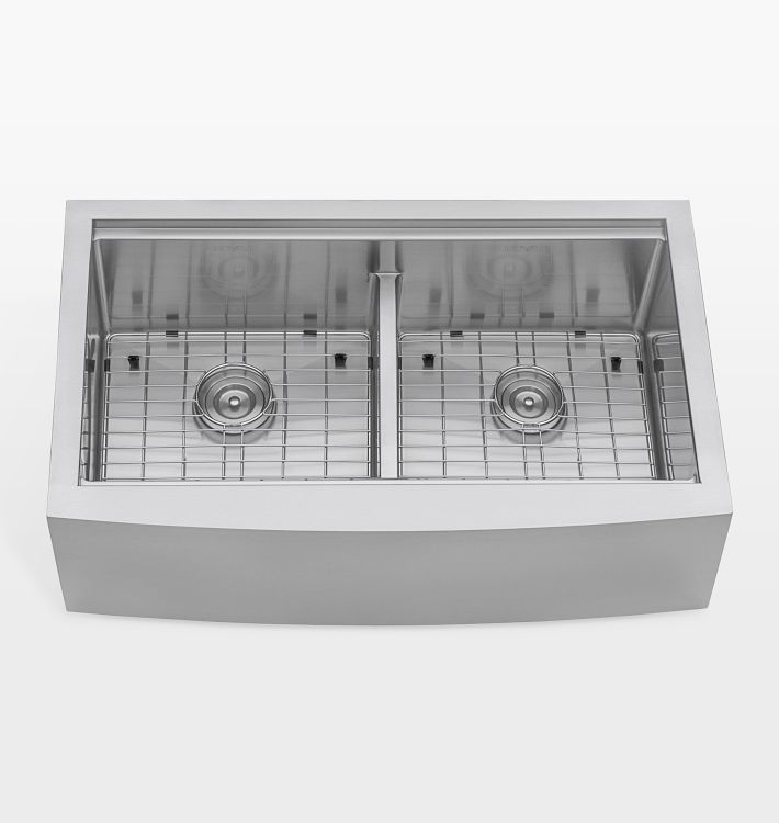 Verona Double Apron Workstation Kitchen Sink | Rejuvenation