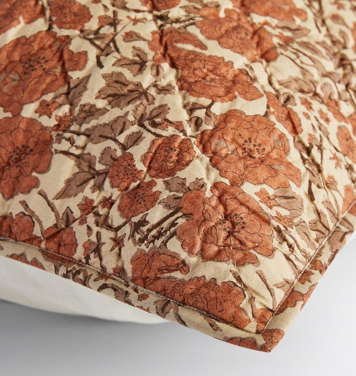 Poppy Handstitched Quilt | Rejuvenation