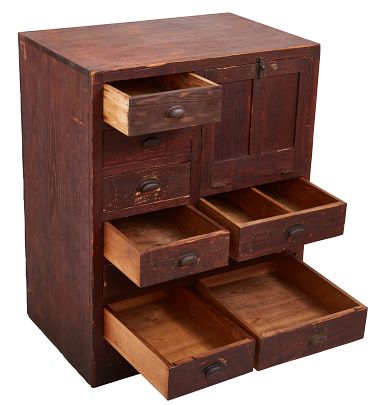 Vintage Drop-Front Chest of Drawers | Rejuvenation