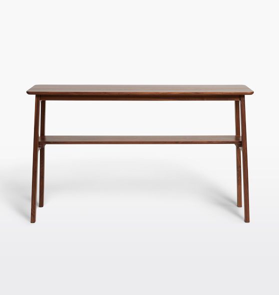 Bilquist Console Table, Walnut | Rejuvenation