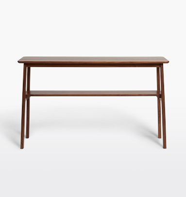 Bilquist Console Table, Walnut | Rejuvenation