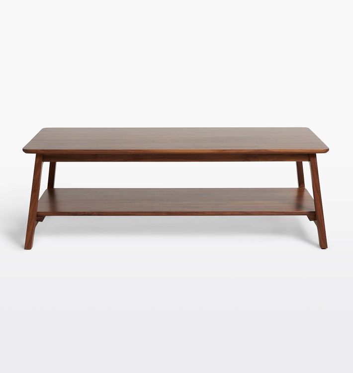 Bilquist Coffee Table, Walnut | Rejuvenation
