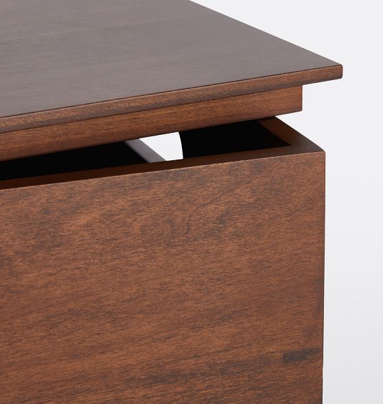 Poplar Wood Box with Lid | Rejuvenation