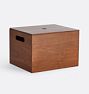 Poplar Wood Box with Lid | Rejuvenation