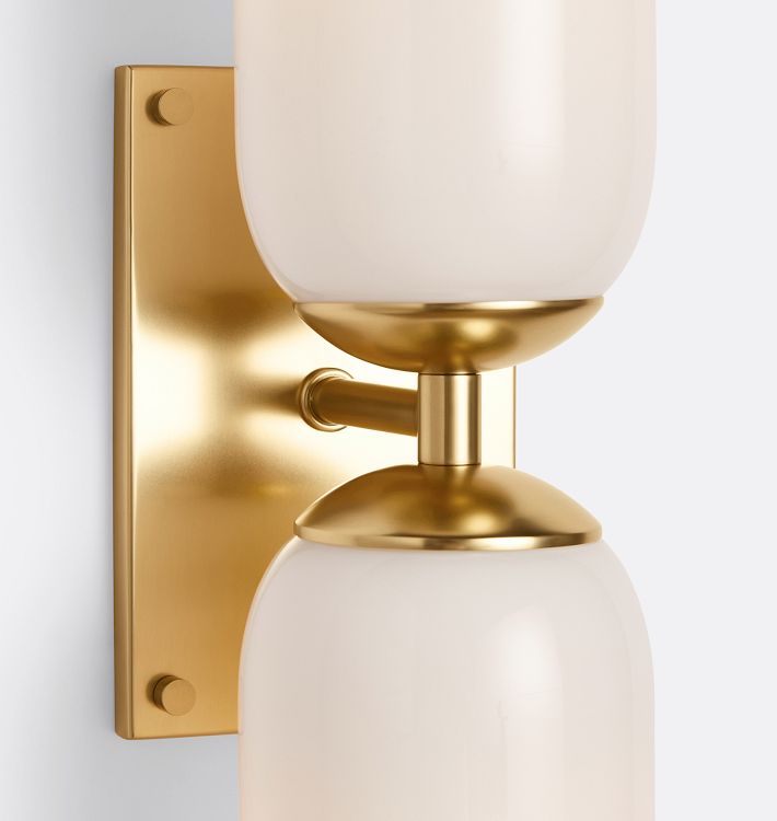 Wren Double Wall Sconce | Rejuvenation
