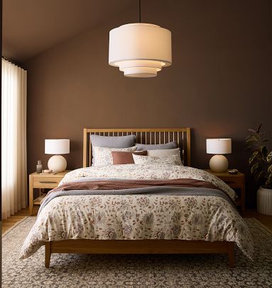 Coyuchi + Rejuvenation: Organic Flora Print Duvet | Rejuvenation