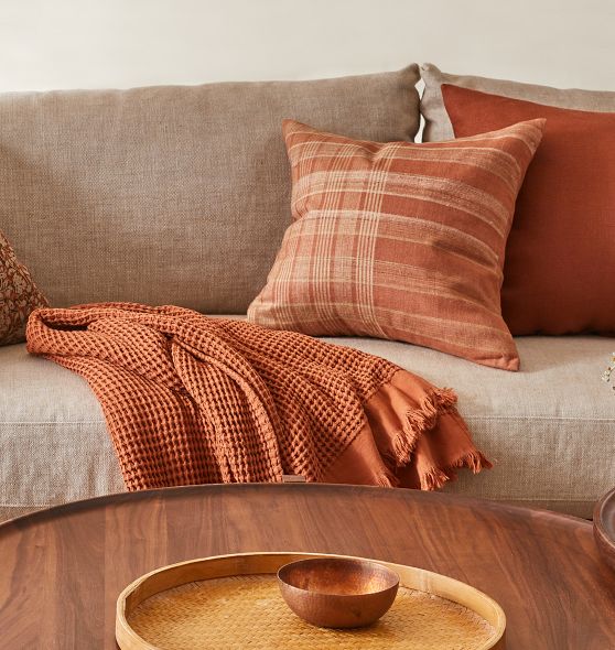 Waffle Knit Throw | Rejuvenation