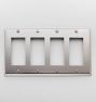 Lewis Quad GFCI Switchplate | Rejuvenation
