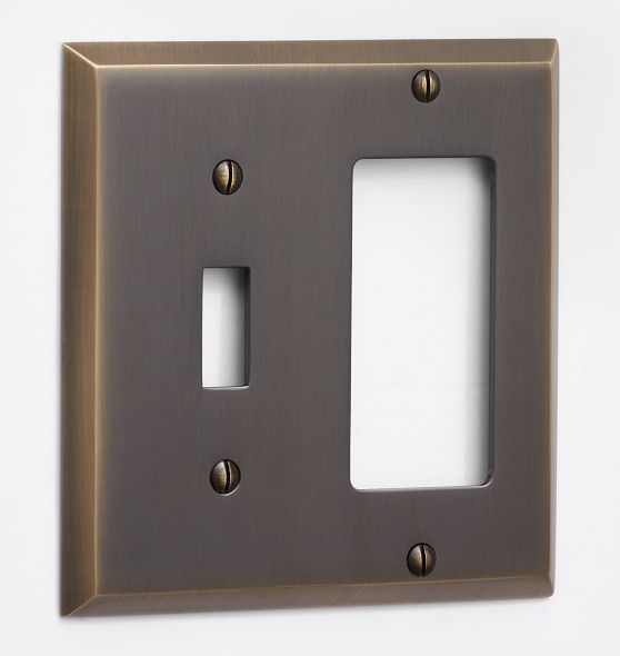 Lewis Toggle GFCI Switchplate | Rejuvenation