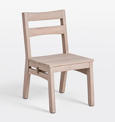 Ronde Teak Side Chair, Set of 2 | Rejuvenation