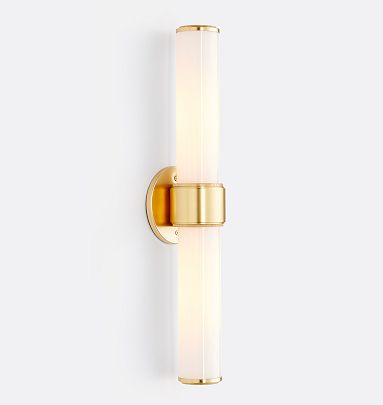 Rigdon Double Tube Wall Sconce | Rejuvenation