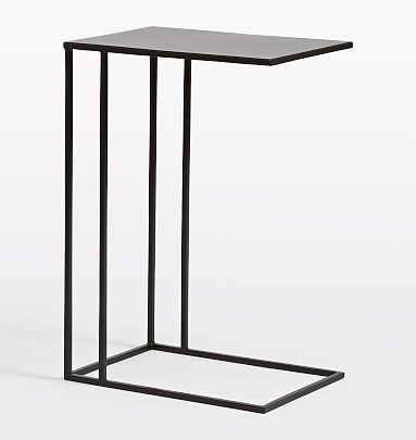 Burton Metal C-Side Table | Rejuvenation