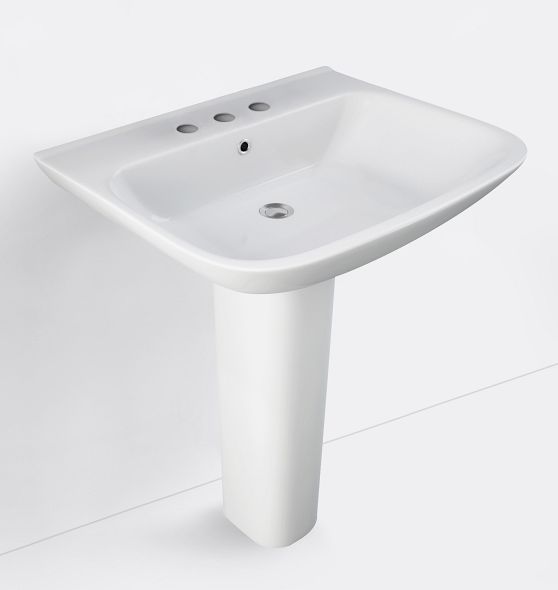 Rainier 25" Pedestal Sink | Rejuvenation