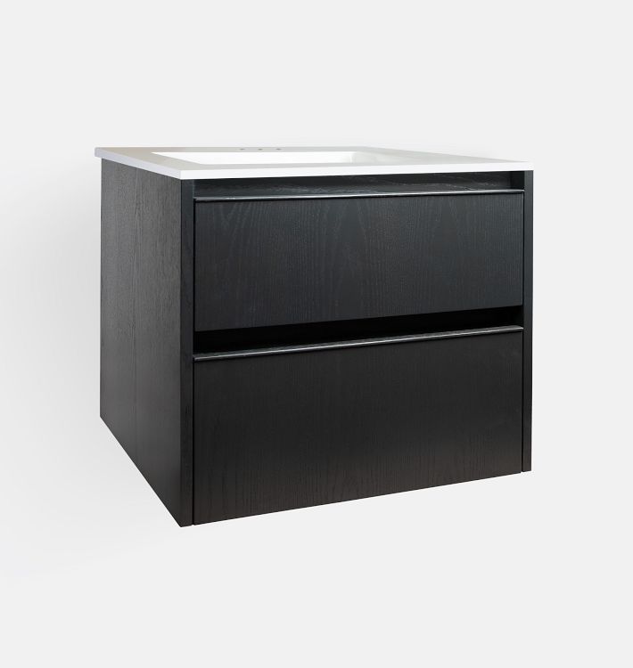 Tobin Wall Mount Powder Vanity | Rejuvenation