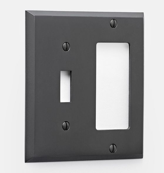 Lewis Toggle GFCI Switchplate | Rejuvenation