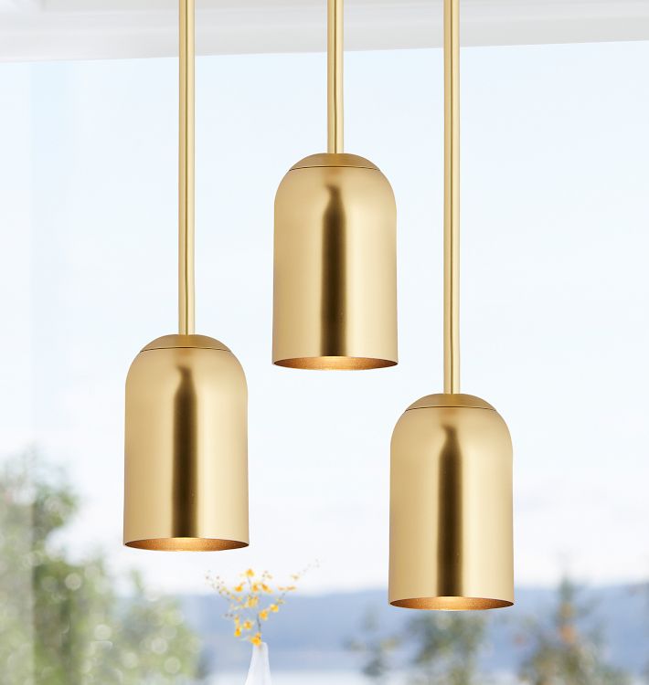 Paige 3-1/4" Articulating Dome Cylinder Pendant | Rejuvenation