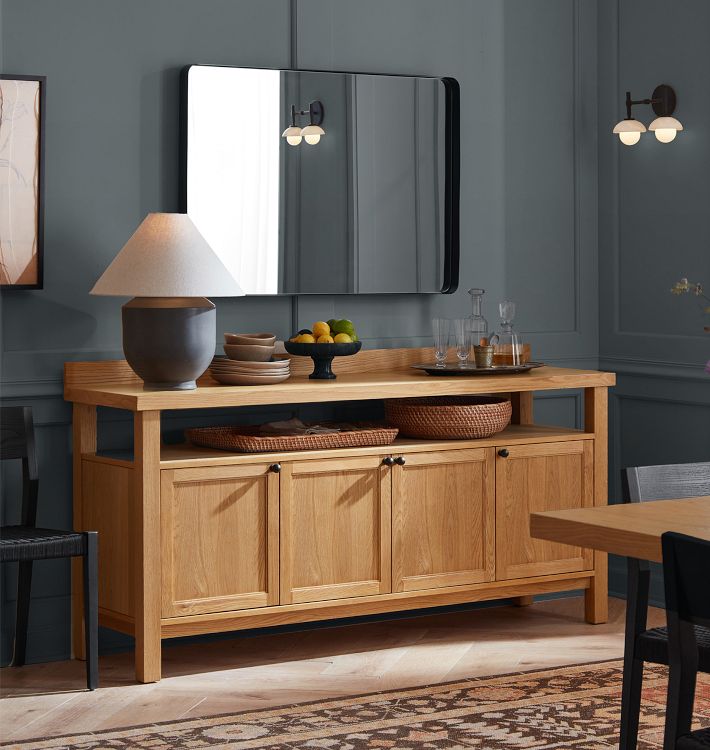 Deep Frame Rectangular Mirror | Rejuvenation