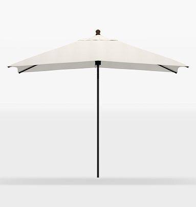 10' Rectangular Outdoor Umbrella Rustproof Aluminum Tilt Frame ...