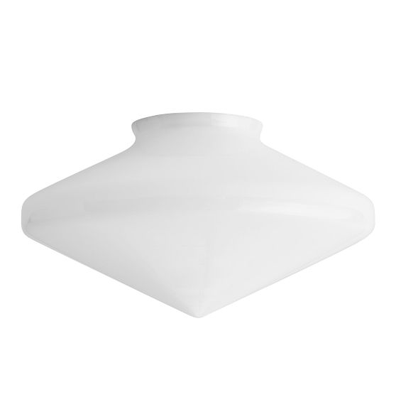 Shallow Cone 9-3/4" Opal Shade | Rejuvenation