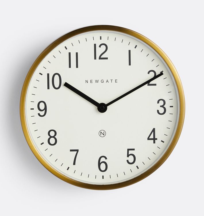 Mr Edwards Brass Clock | Rejuvenation