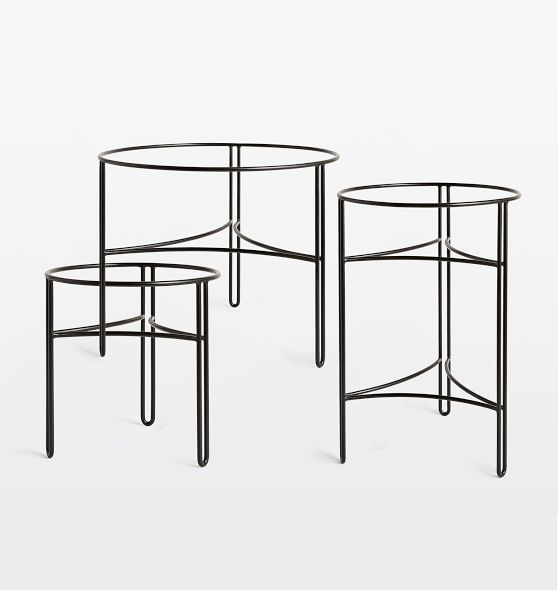 Bent Rod Plant Stand | Rejuvenation