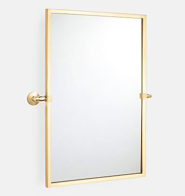 Eastmoreland Sharp Rectangle Pivot Mirror | Rejuvenation