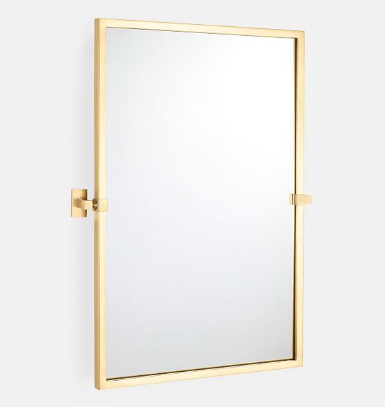 Yaquina Sharp Rectangle Pivot Mirror | Rejuvenation
