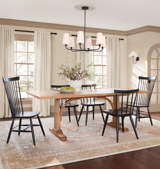 Frances Extendable Rectangular Table | Rejuvenation