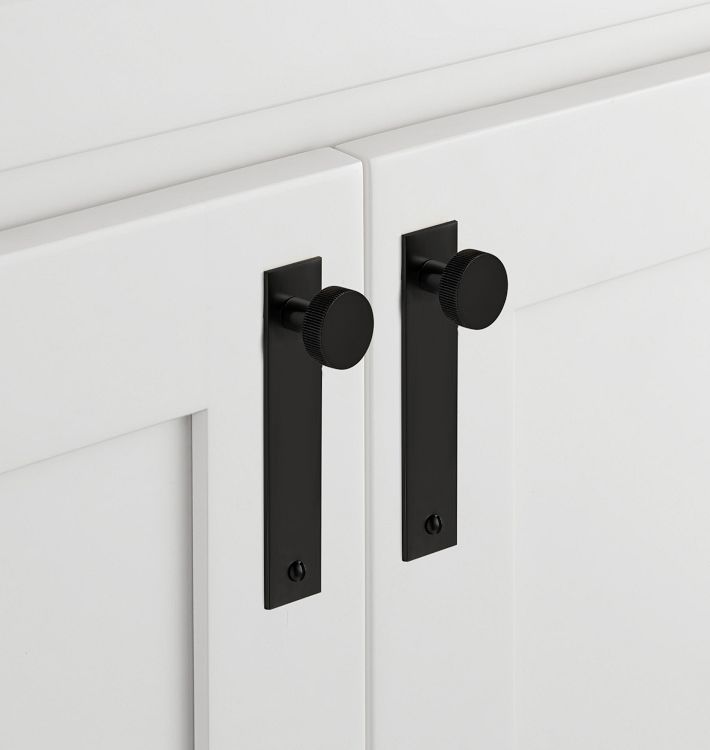 West Slope Knob with Rectangle Backplate | Rejuvenation