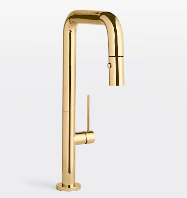 Poetto Quad Neck Pull Down Kitchen Faucet | Rejuvenation