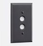 Lewis Single Push-Button Switchplate | Rejuvenation