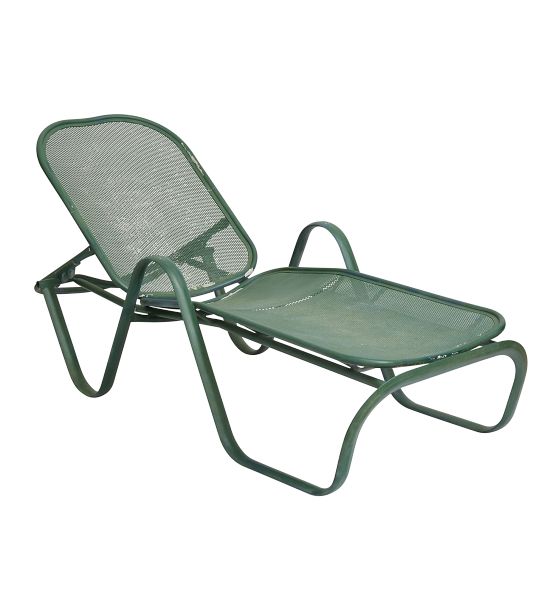 Hefty Vintage Mid-Century Aluminum Pool Chair | Rejuvenation