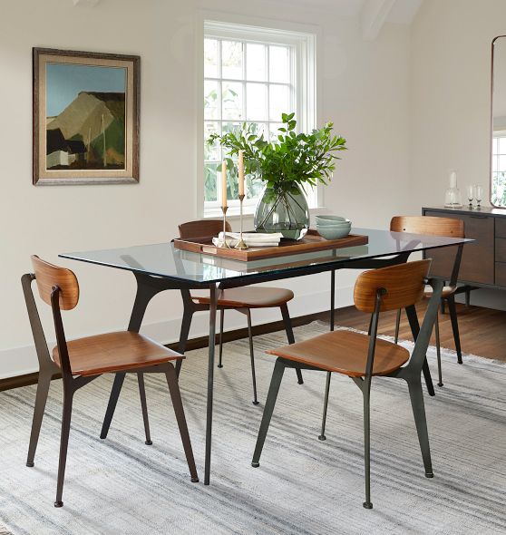 Rye Fixed Rectangular Table | Rejuvenation