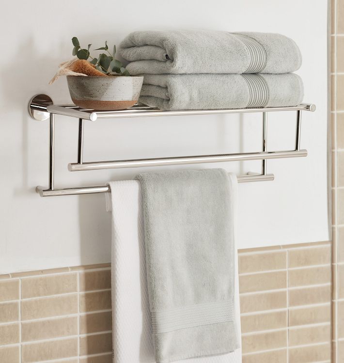 Double towel bars store