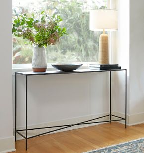 Burton Metal Console Table | Rejuvenation