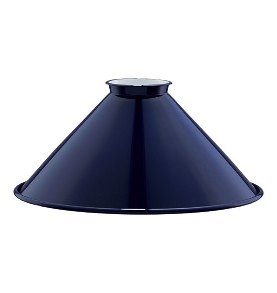 8" Industrial Painted Steel Cone Shade | Rejuvenation